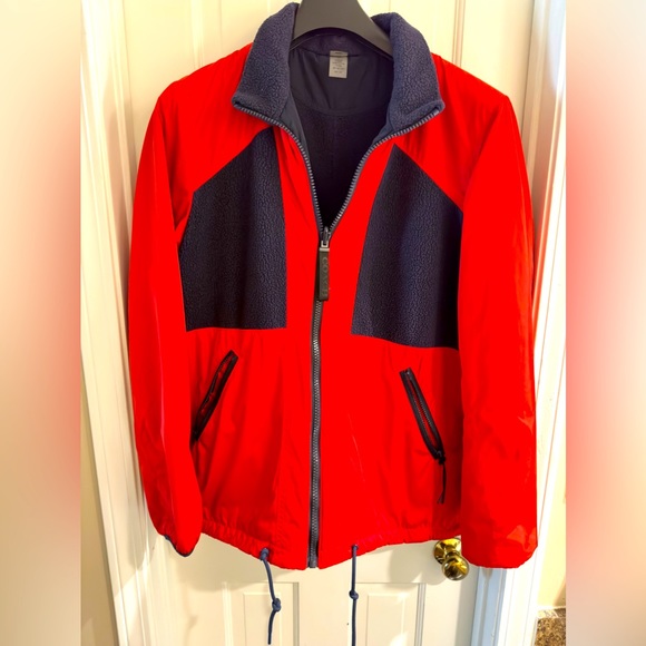 Coach | Jackets & Coats | Mens Coach Ski Jacket Red Blue Shearling ...